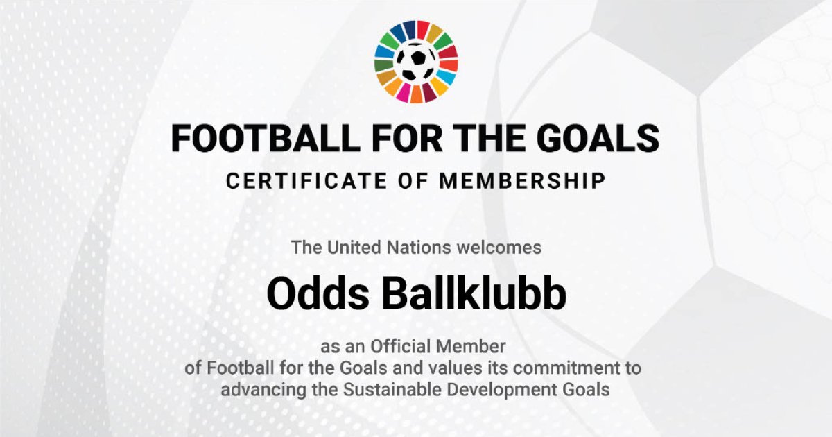 Football for the Goals! / Odd